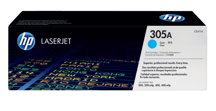 HP 305A Cyan Original LaserJet Toner Cartridge | HP Store Indonesia