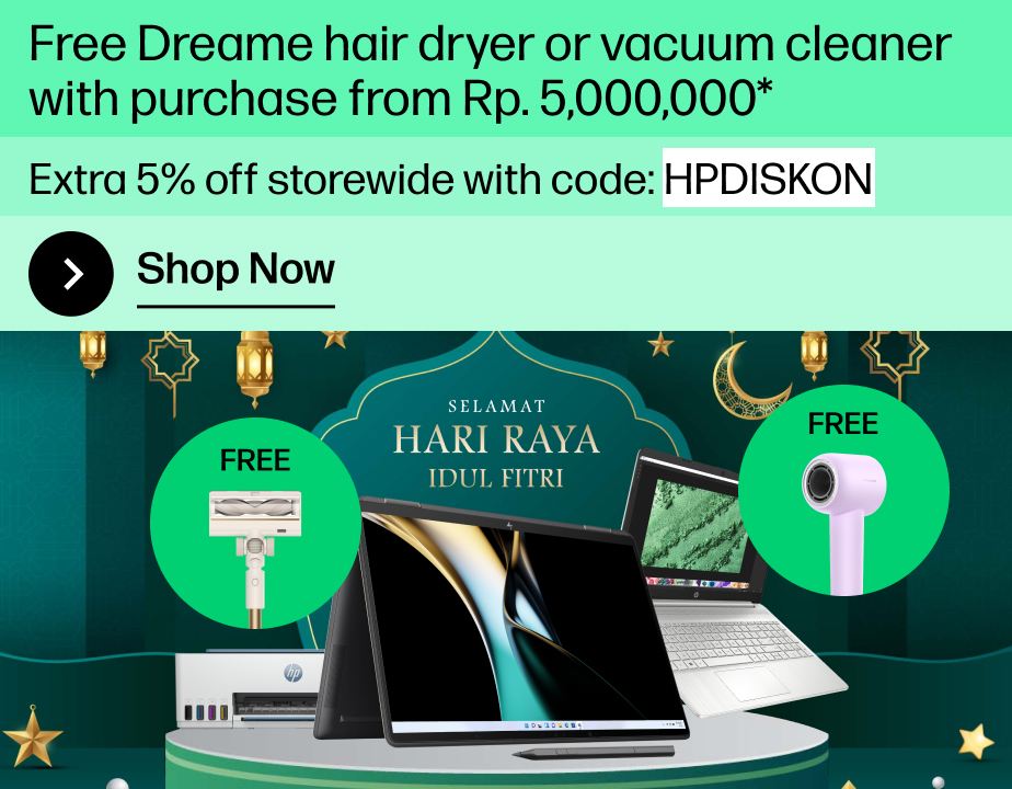 HP Desktop PC for Home, Business and Gaming - Shop HP.com Indonesia